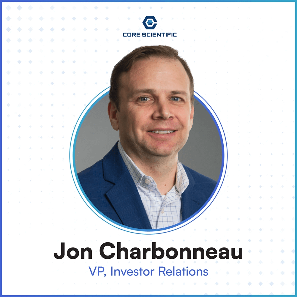 Core Scientific Appoints New Vice President of Investor Relations ...